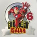 Iron Man Cake Topper, Iron Man Cake Topper Birthday, Iron Man Party ...