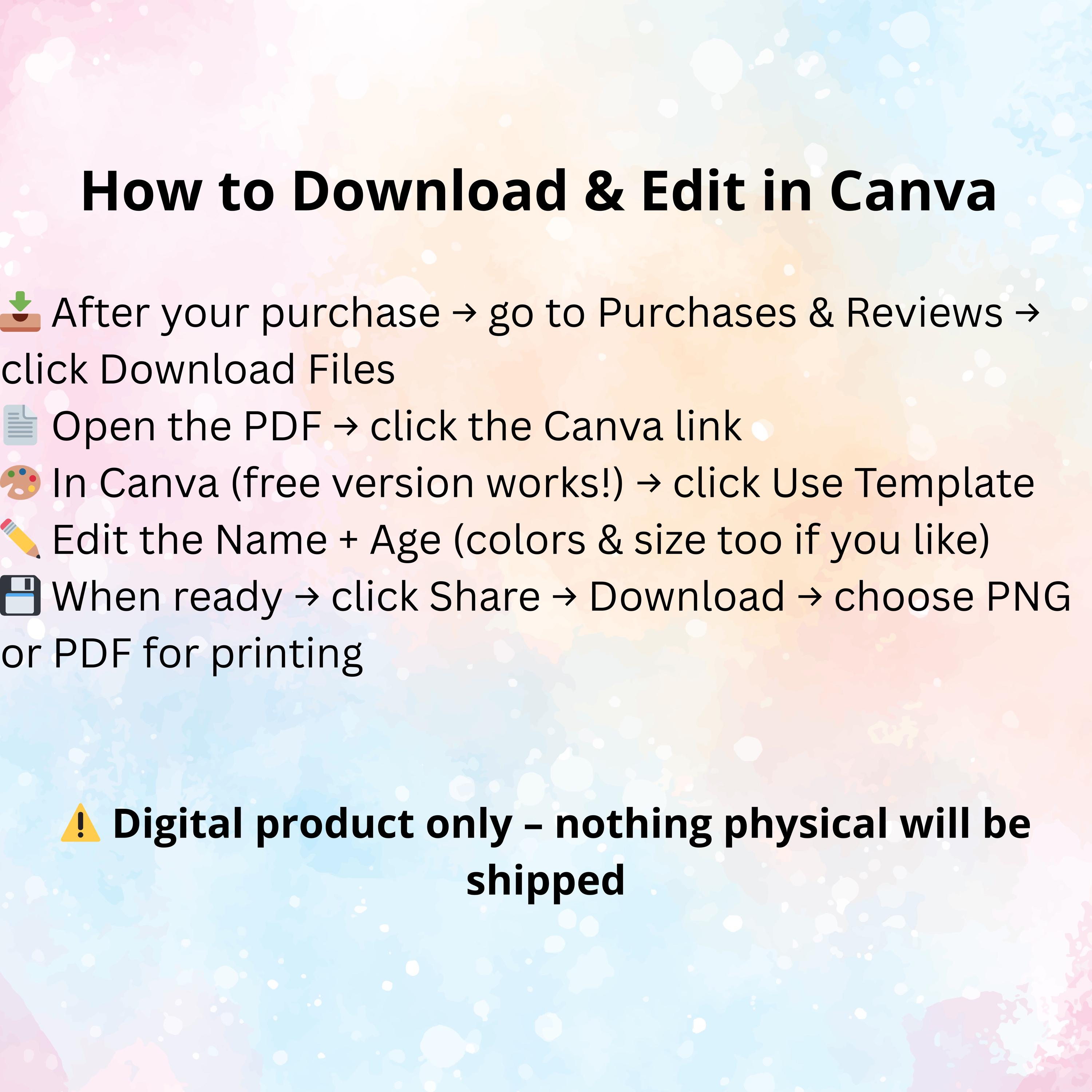 Canva Editable Stitch Angel Cake Topper, Stitch Download Print, DIY ...