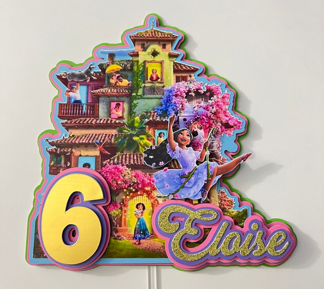 Encanto Cake Topper, Cake Topper, Birthday Cake Topper, Encanto Party ...