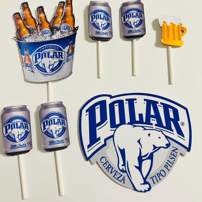 Beer Cake Topper - Etsy