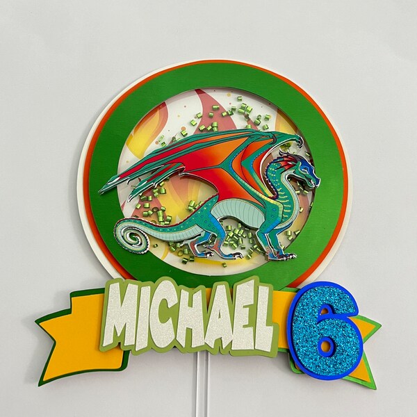 Dragon Cake Topper - Etsy