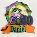Joker Cake Topper, Birthday Cake Topper, Joker Party Supplies, Joker ...