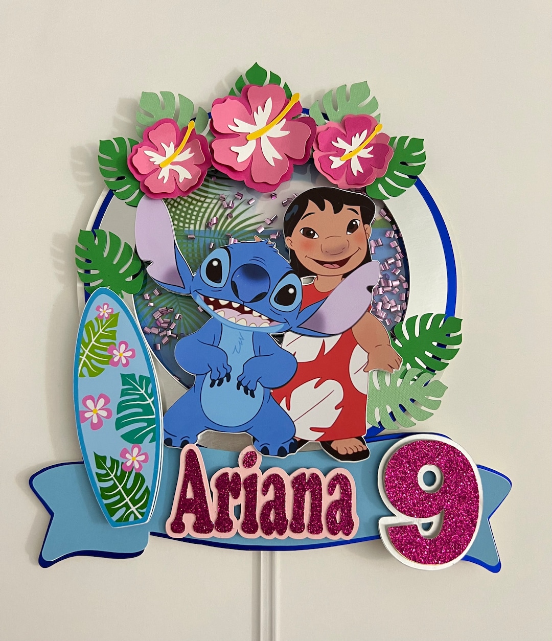 Lilo and Stitch Cake Topper, Lilo and Stitch Birthday, Stitch Party ...