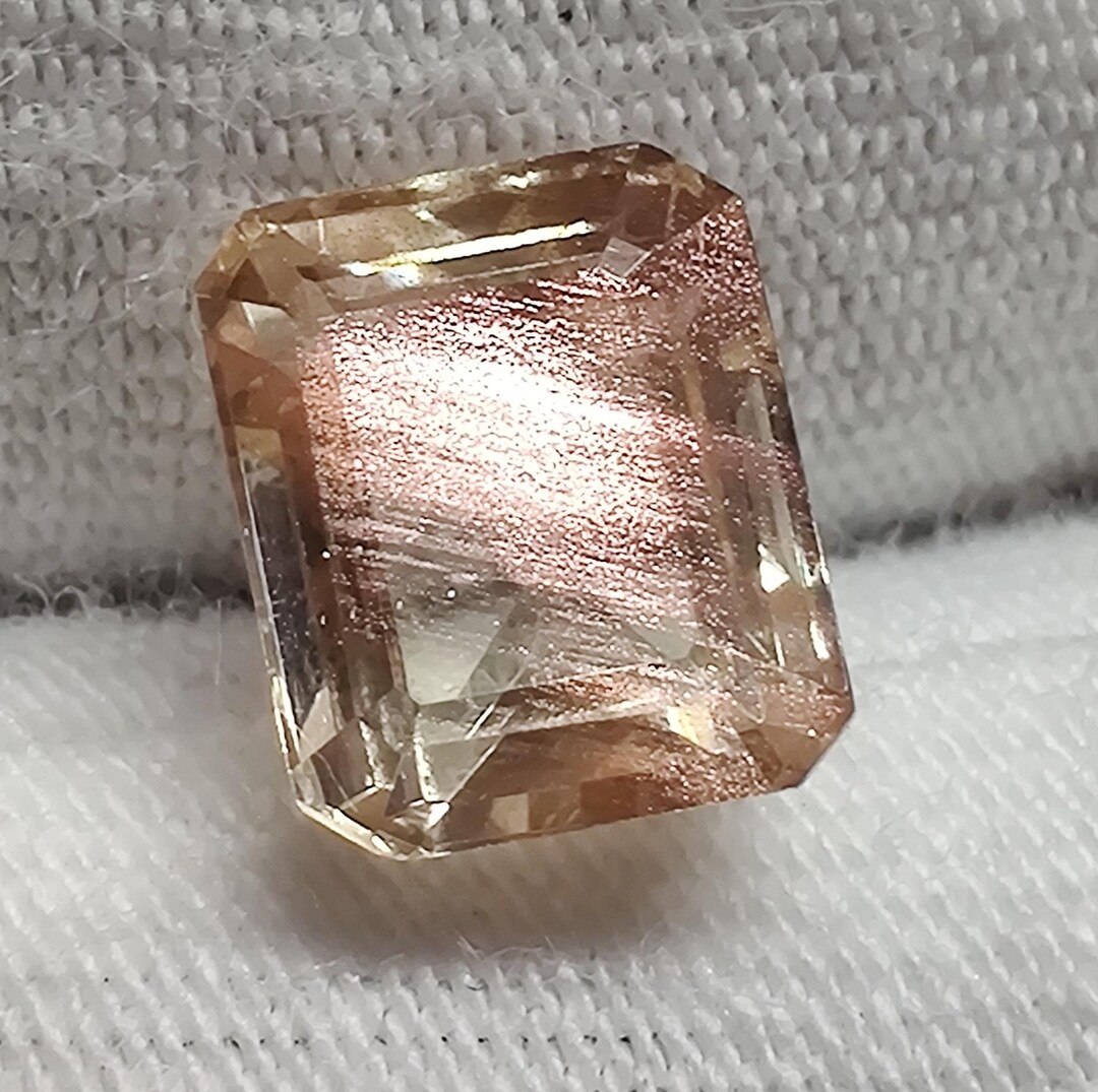 Natural Sparkling Oregon Sunstone, 1.5 Cts (7x5.5x4.5mm) 100% Natural ...