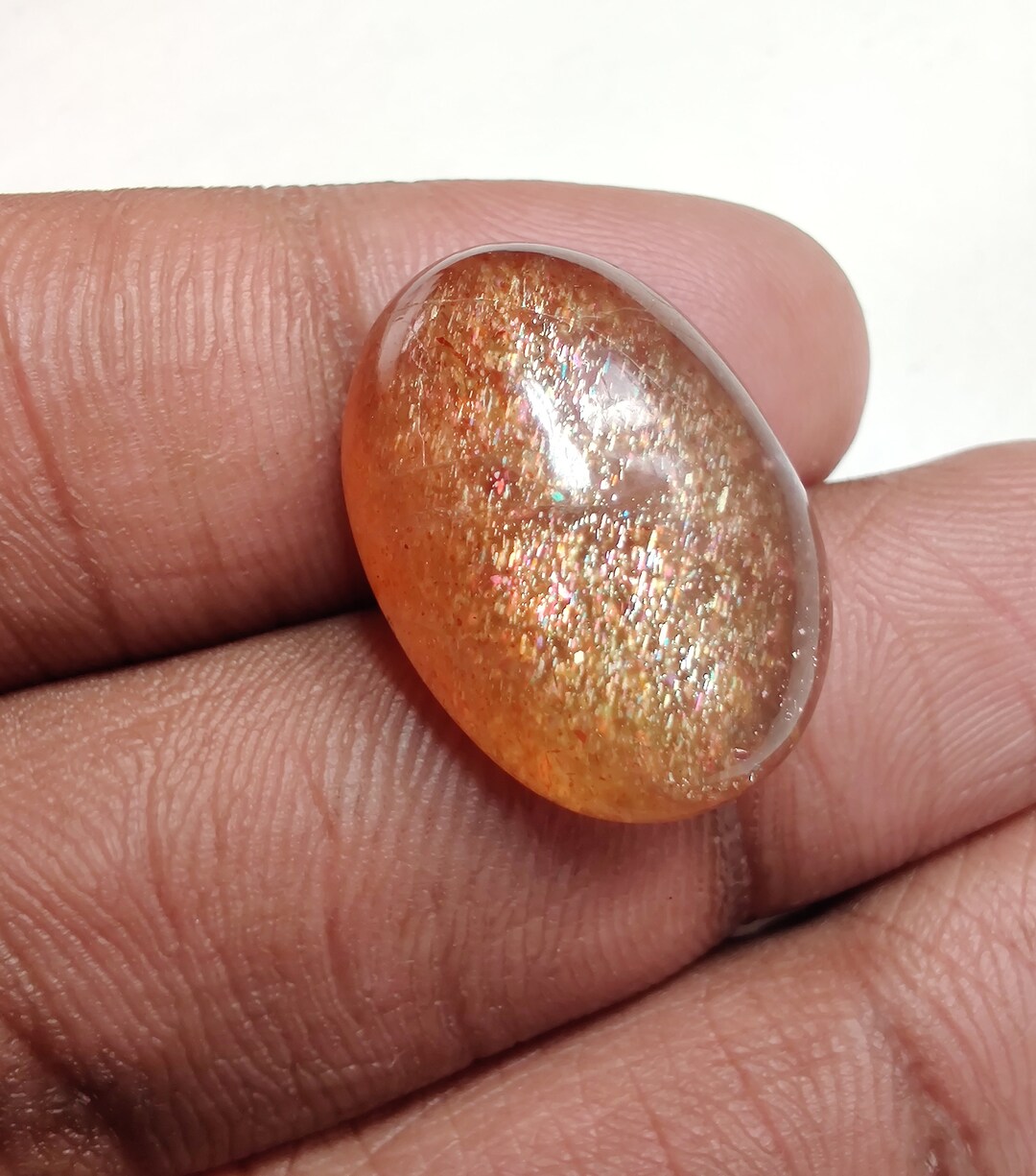 Oval Shape Sunstone Gemstone,cabochon,top Quality Sunstone Loose ...