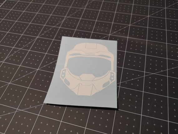 Halo Master Chief Decal Sticker Vinyl | Etsy