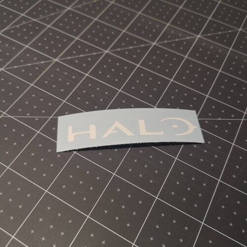Halo UNSC Lettering Vinyl Decal Sticker - Etsy