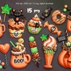 Halloween Alphabet Png, Pumpkin Letters Clipart, Cartoon Alphabet ...