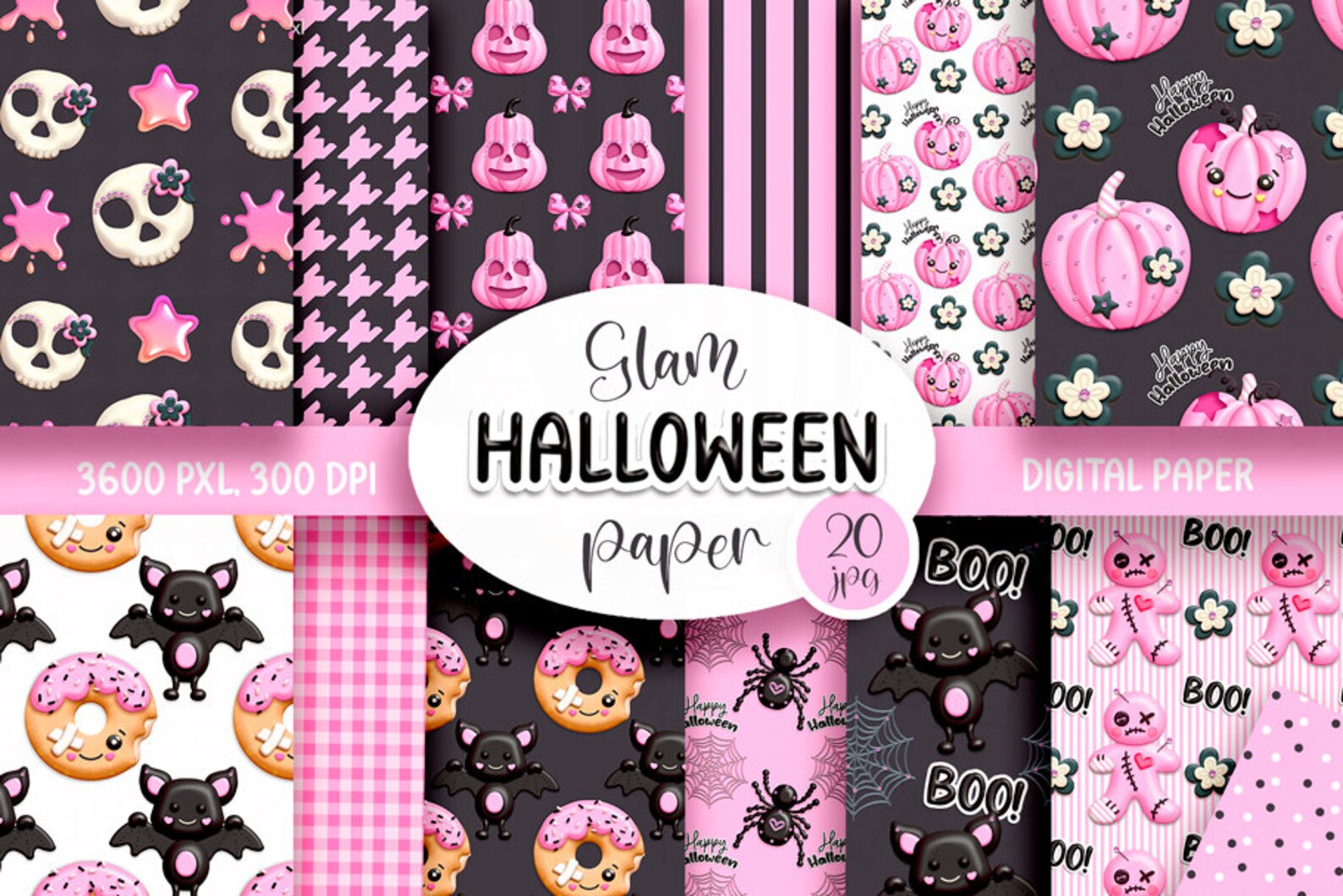 Halloween Clipart, Pink Halloween Png, Halloween Alphabet, Halloween ...