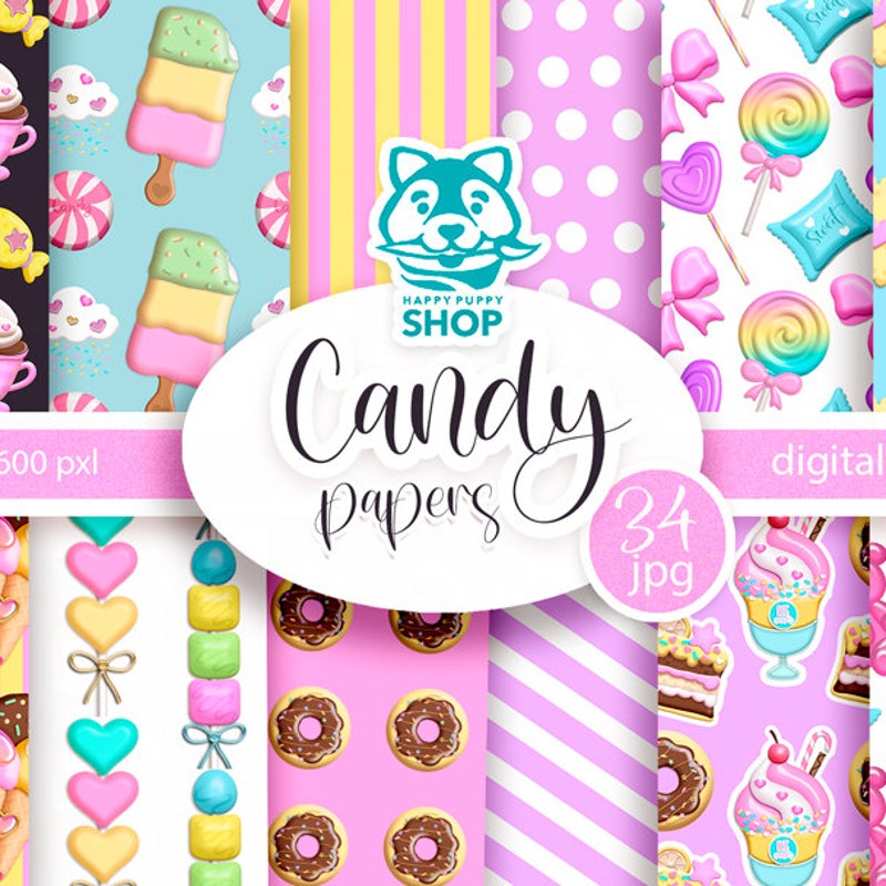 Candy Paper - Etsy