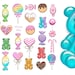 Candyland Bundle, Candyland Clipart, Sweets Png, Digital Download. - Etsy