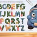 Back to School Clipart, School Alphabet, School Letters and Numbers Png ...