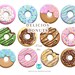 Bakery Bundle,baking Clipart, Donut and Cupcakes Png, Candy Land ...