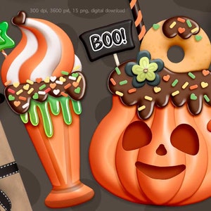 Halloween Treat Clipart, Candy and Sweets Png, Digital Download. - Etsy