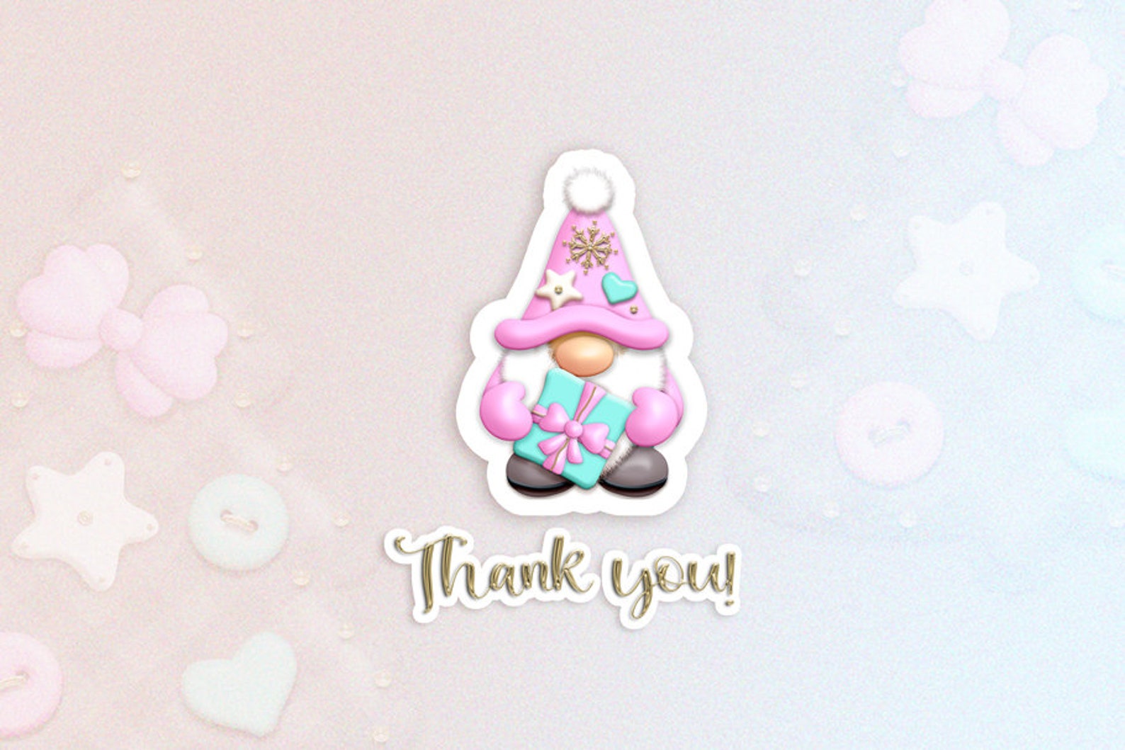 Christmas Gnome Clipart Merry Christmas Png Christmas Gnomes - Etsy