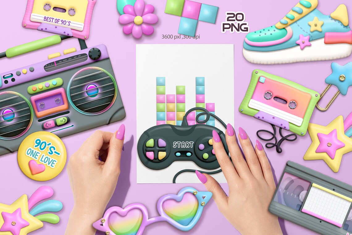 90s Png 90s Clip Art Digital Download. - Etsy