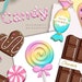 Candyland Bundle, Candyland Clipart, Sweets Png, Digital Download. - Etsy