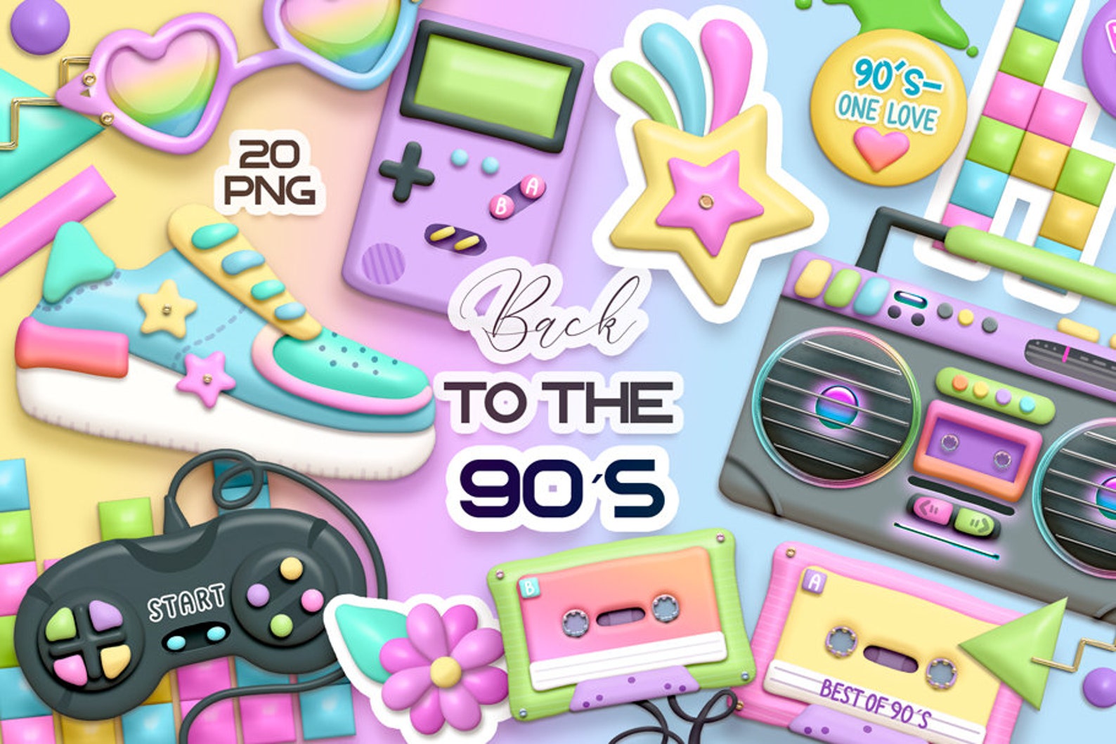 90s Png 90s Clip Art Digital Download. - Etsy