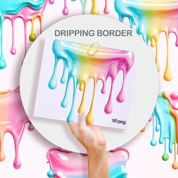 Icing Drip Svg - Etsy