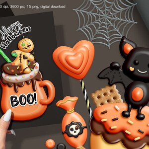 Halloween Treat Clipart, Candy and Sweets Png, Digital Download. - Etsy