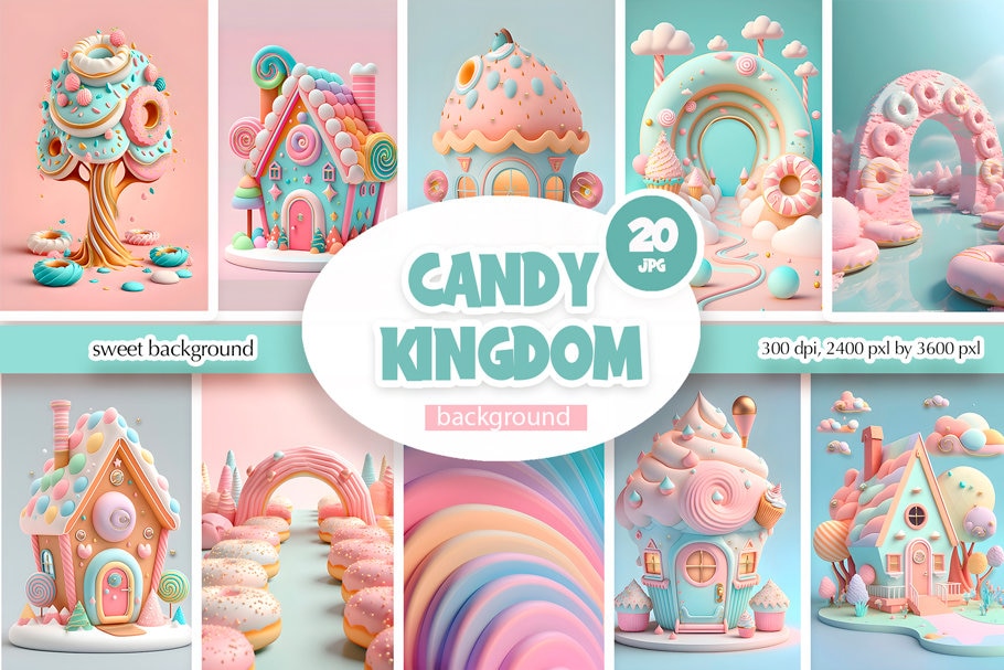 Candy Kingdom Cake