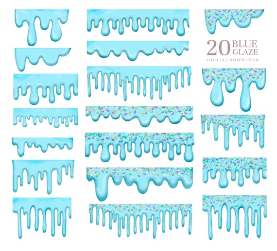 Dripping Frosting Clipart