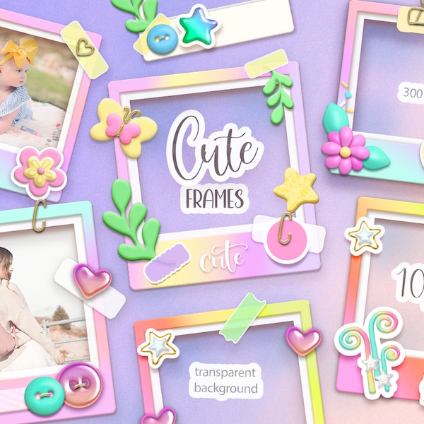 Cute Picture Frames - Etsy