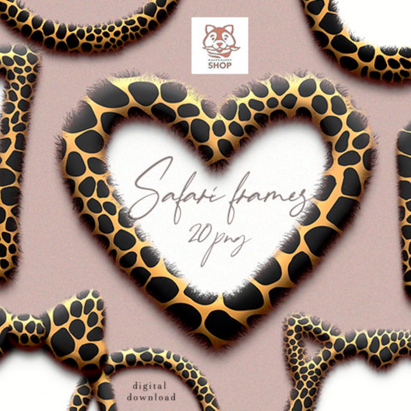 8x10 Safari Frames - Etsy