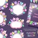 Candy Clipart, Sweet Frame Png, Treats Borders Clip Art. - Etsy Canada
