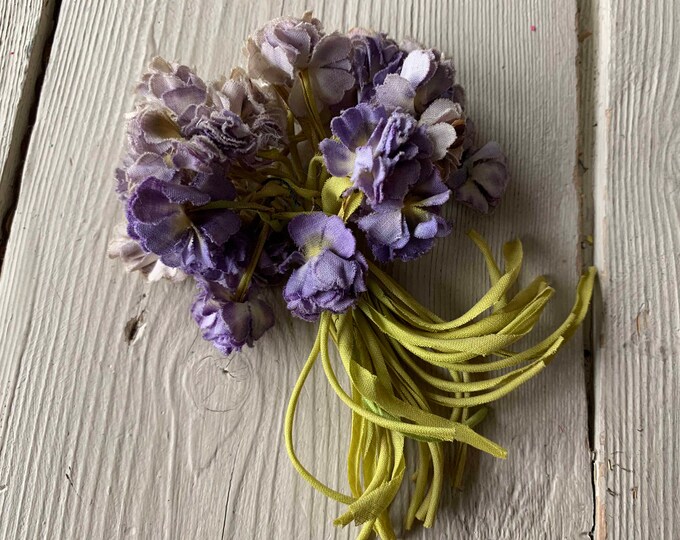 One Antique Cloth Flower Bunch (ref: A-6898/3 Box 5) - Etsy