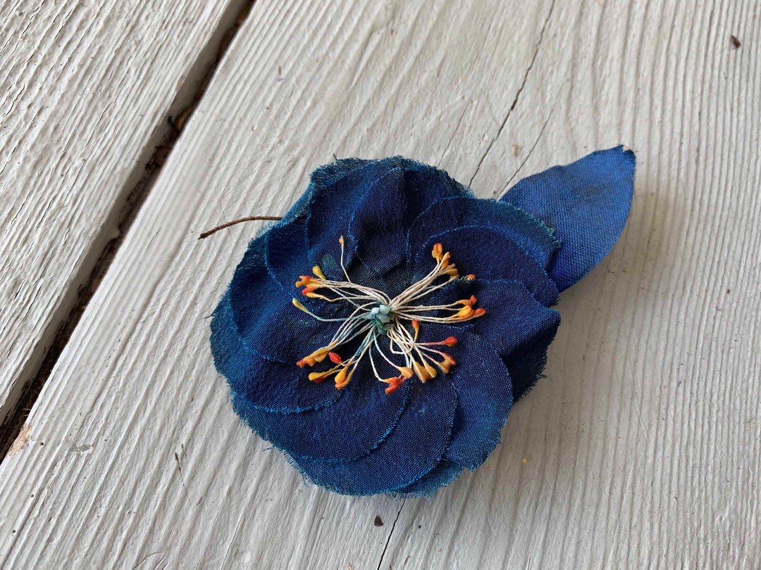 One Small Antique Cloth Flower France ref: A-1693 Box 4 - Etsy