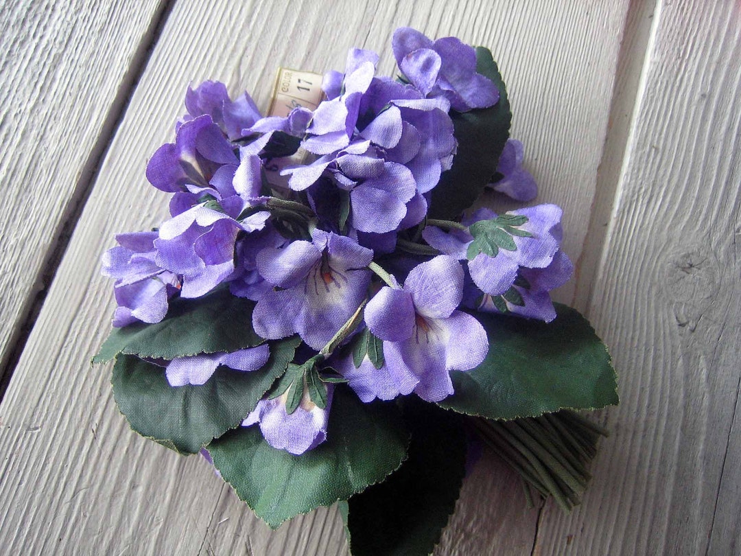 Antique Original Made in France Paris Tag Millinery Cloth Flower Bunch ...