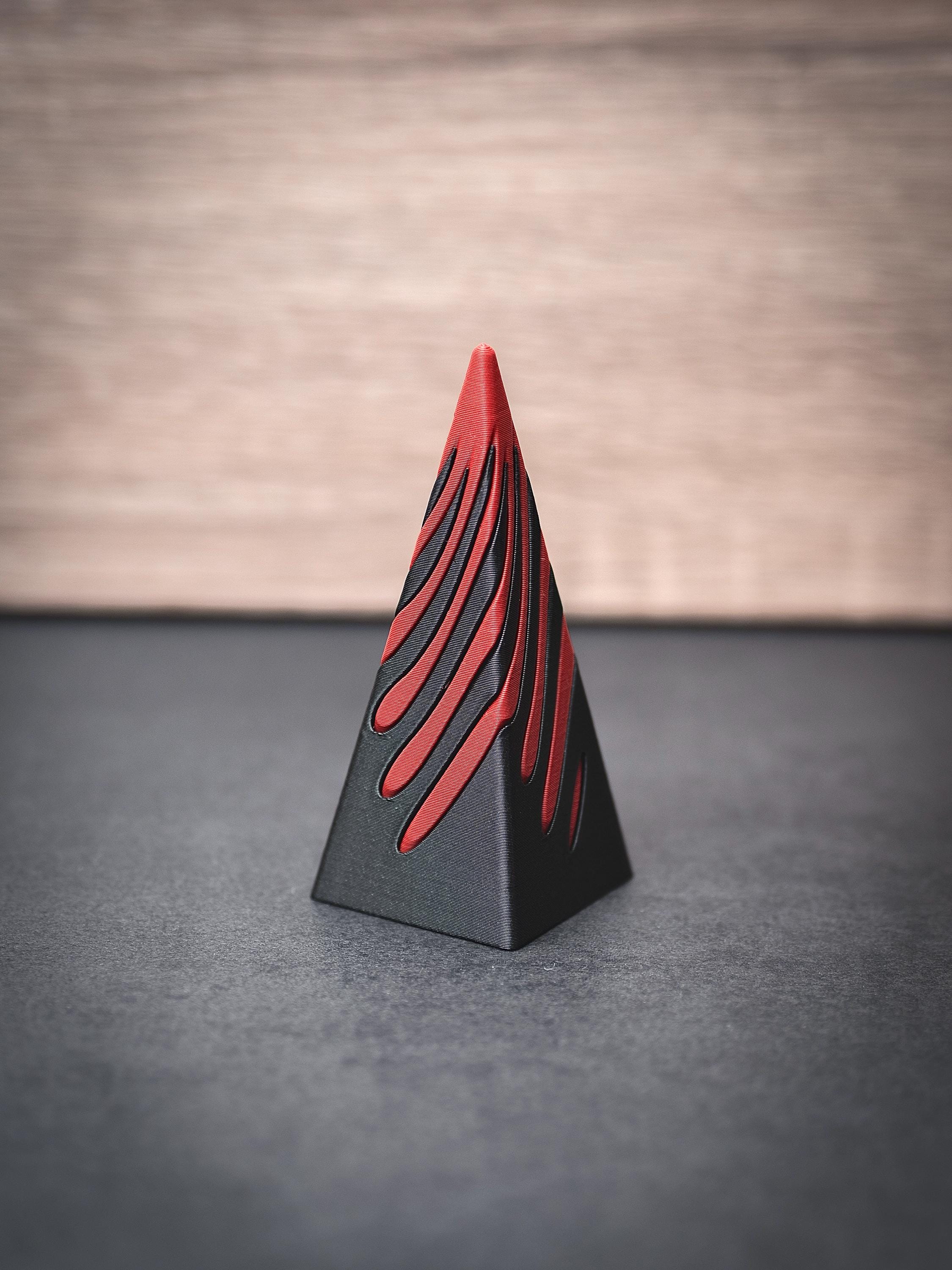 STL, 3mf | Thread Sculpture | Fidget Vortex Pyramid | Download File ...