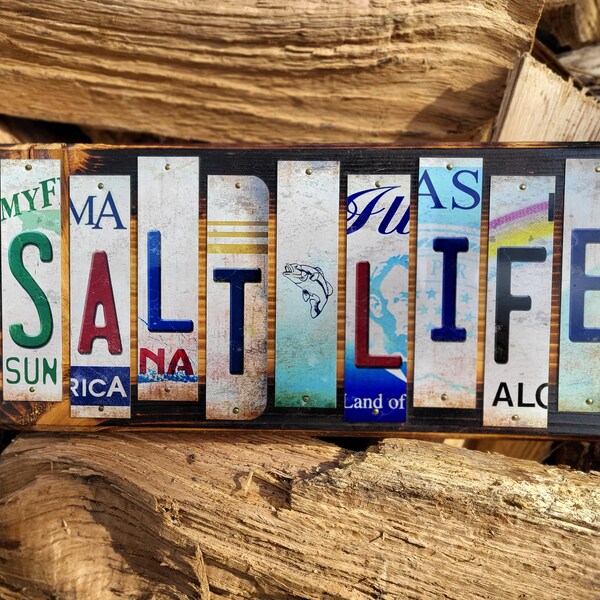 Salt Life Plate - Etsy