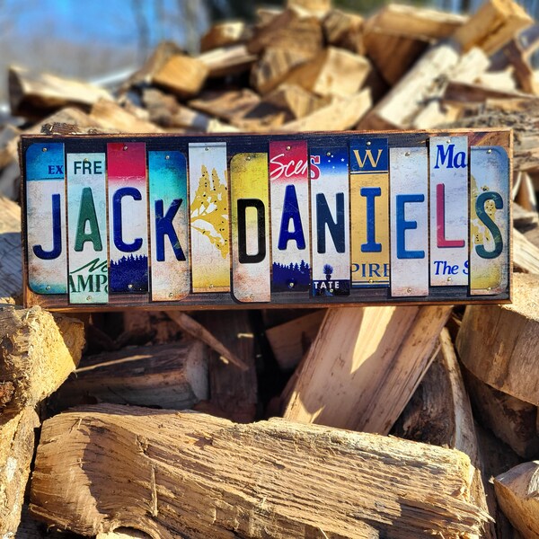 Jack Daniels License Plate - Etsy