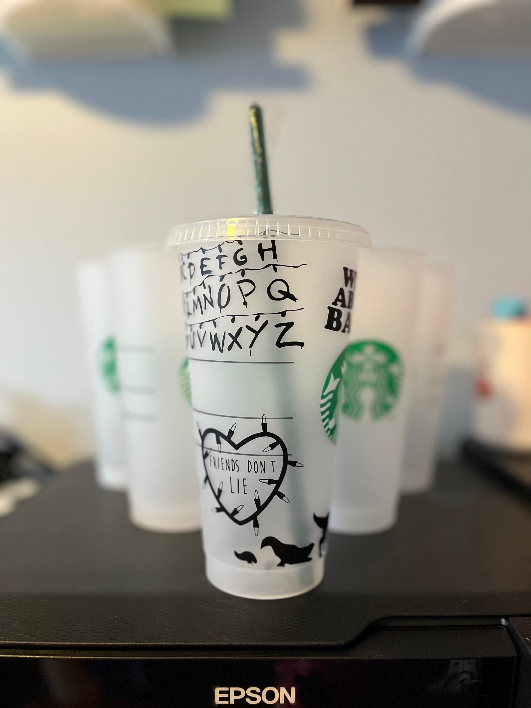 Stranger Things | Starbucks Cup - Etsy