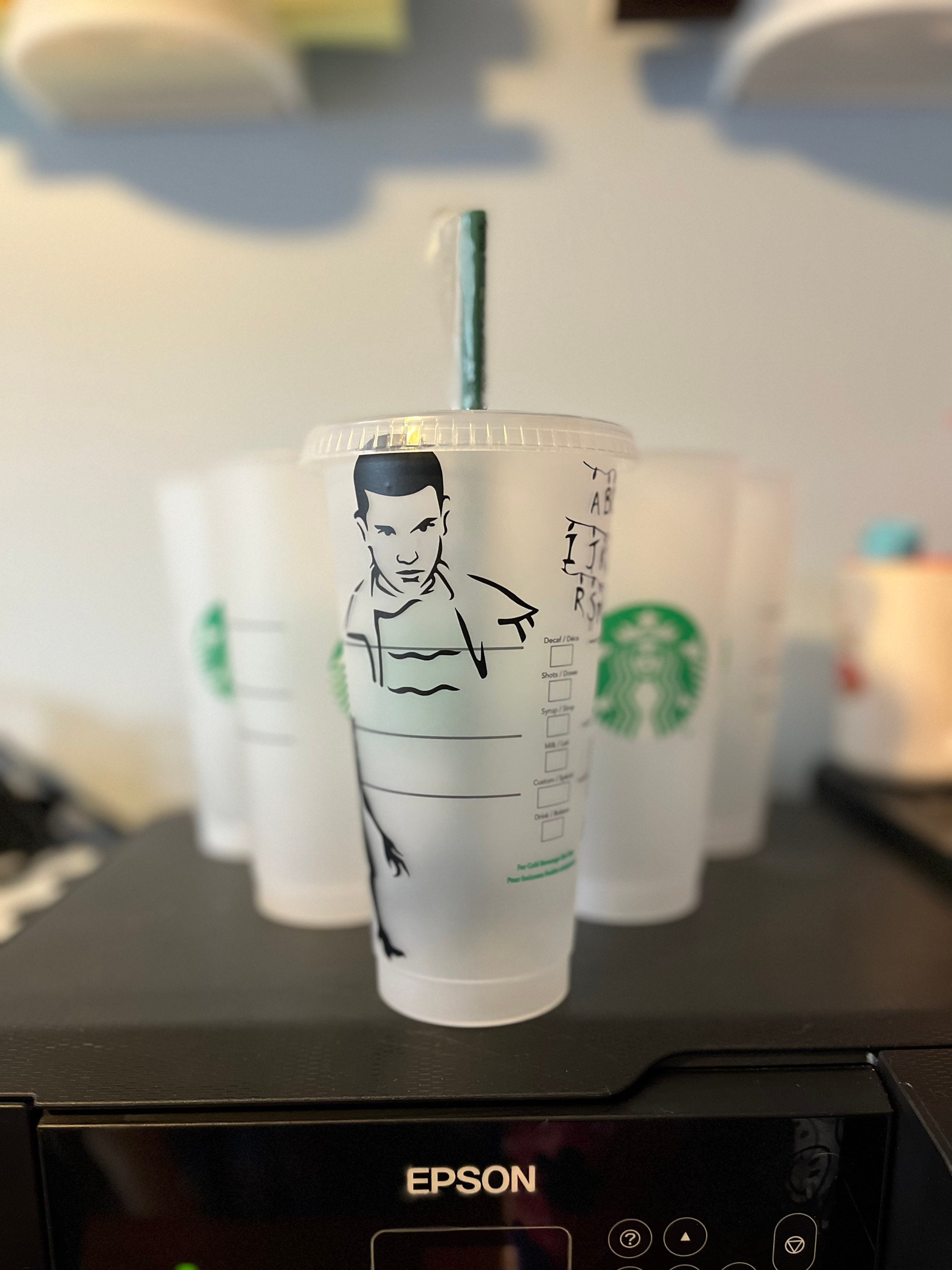 Stranger Things | Starbucks Cup - Etsy