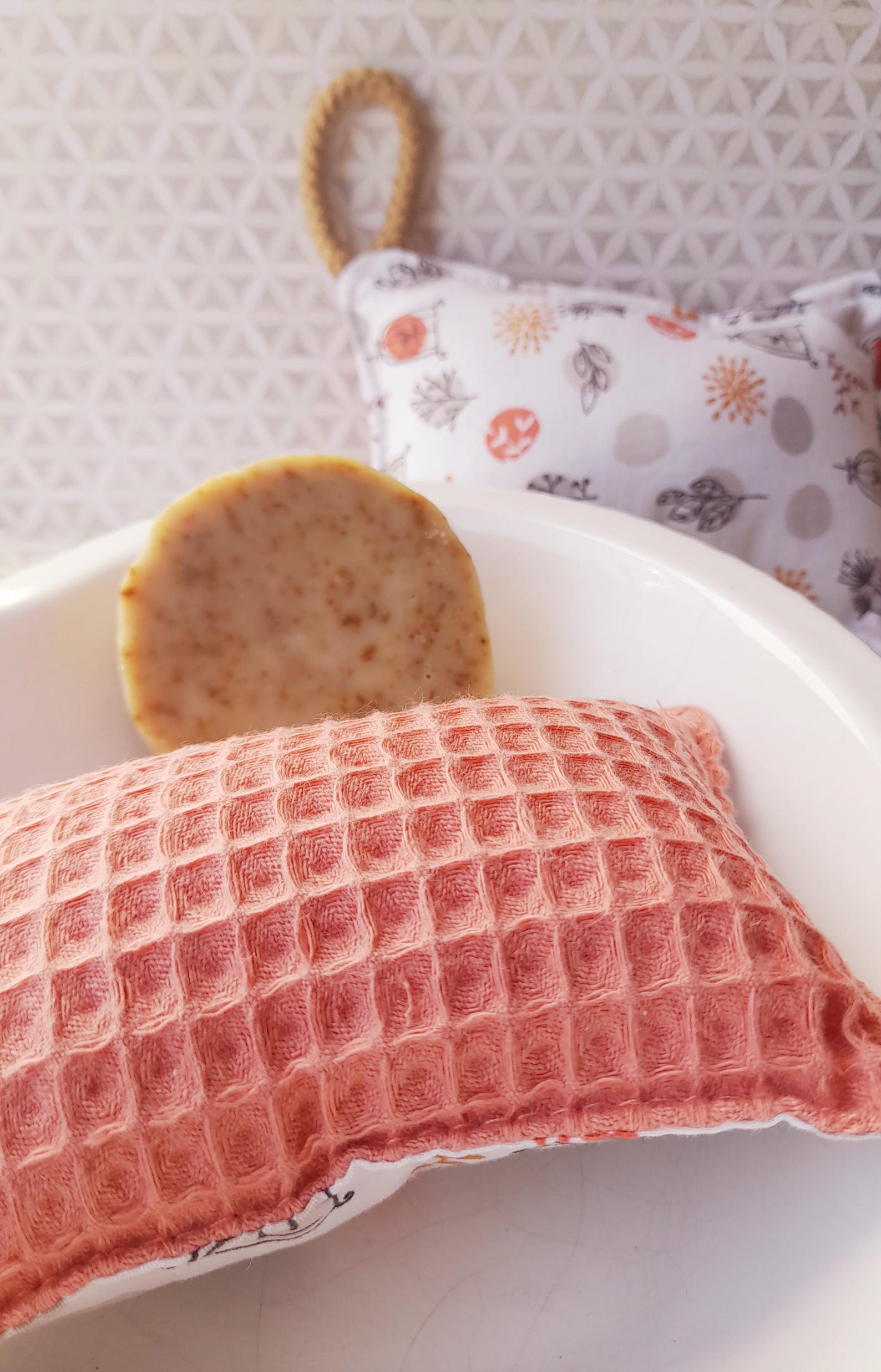 Zero Waste Washable Sponge – Bird Print – Reusable Honeycomb Sponge ...