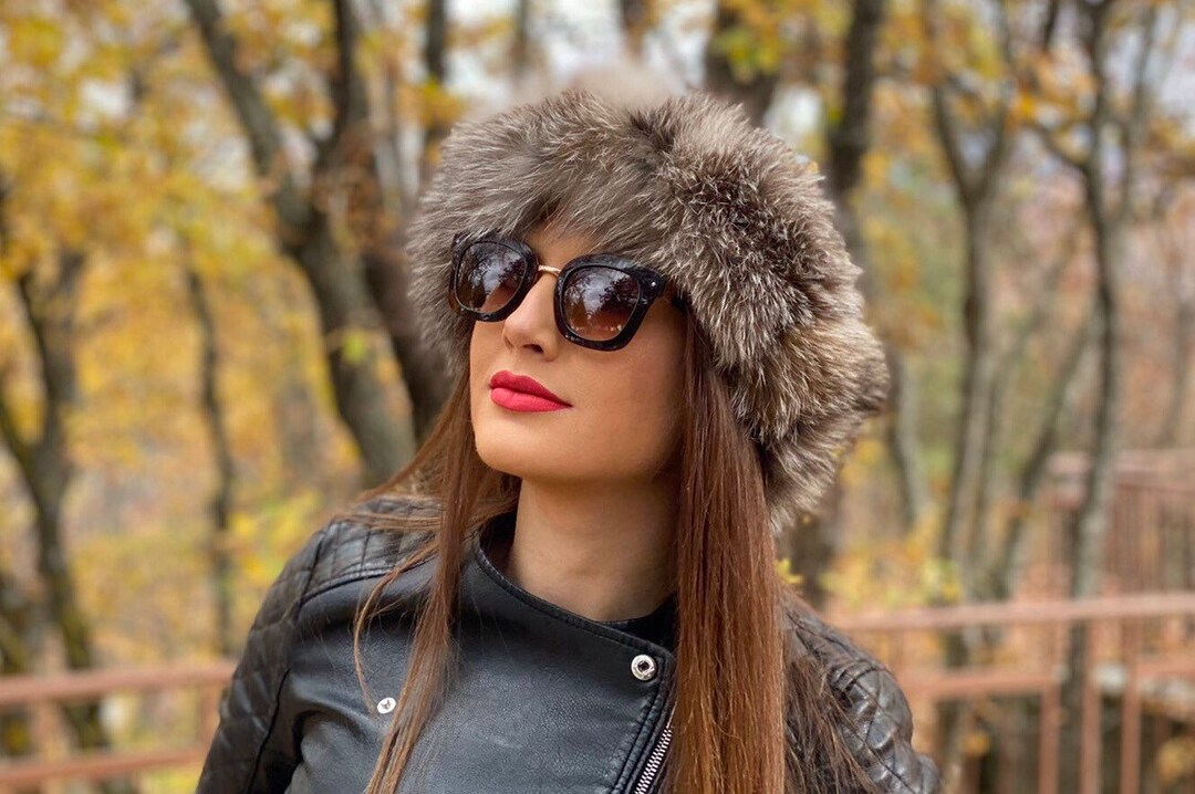 Real Fur Headband Fox Headband Handmade Fur Headband Fur Collar fur ...