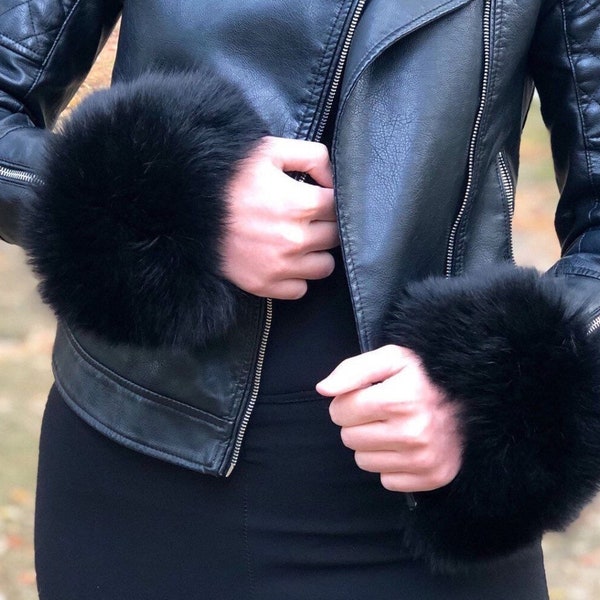 Fur Cuffs - Etsy
