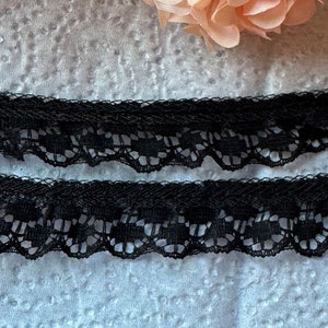 Ruffled Lace Trim 3/4 Inch Wide Selling by the Yard-select Color - Etsy