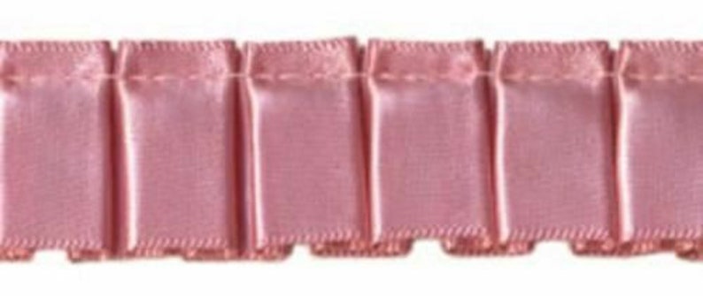 Box Pleated Satin Ribbon,7/8 Inch Wide Select Color/price per Yard - Etsy