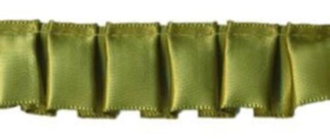 Box Pleated Satin Ribbon7/8 Inch Wide Select Color/price per - Etsy
