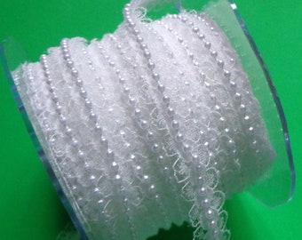 Pearl White Ribbon | Etsy