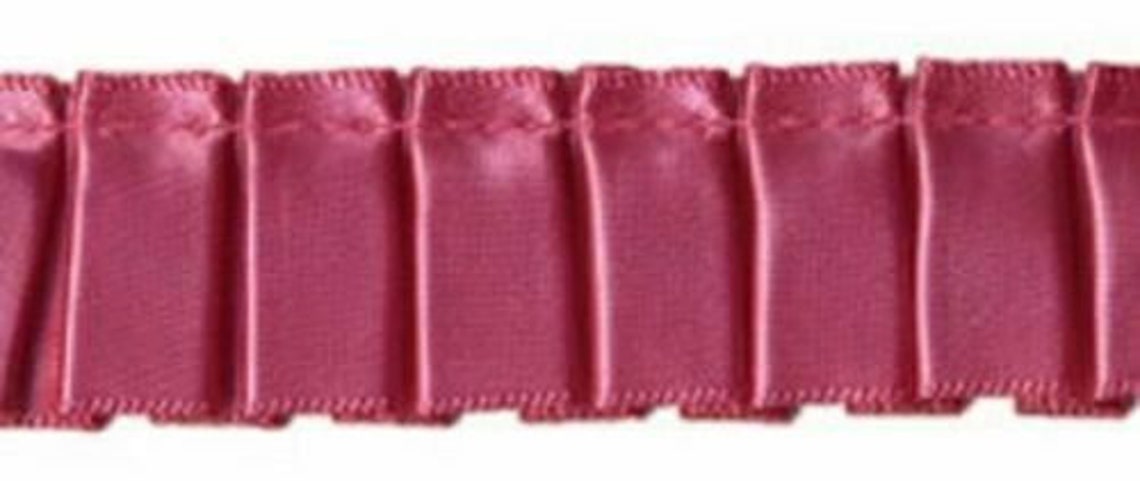 Box Pleated Satin Ribbon7/8 Inch Wide Select Color/price per - Etsy
