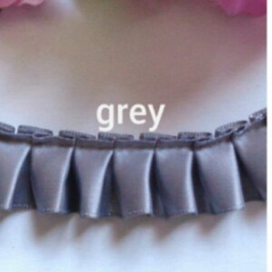 Box Pleated Satin Ribbon,7/8 Inch Wide Select Color/price per Yard - Etsy