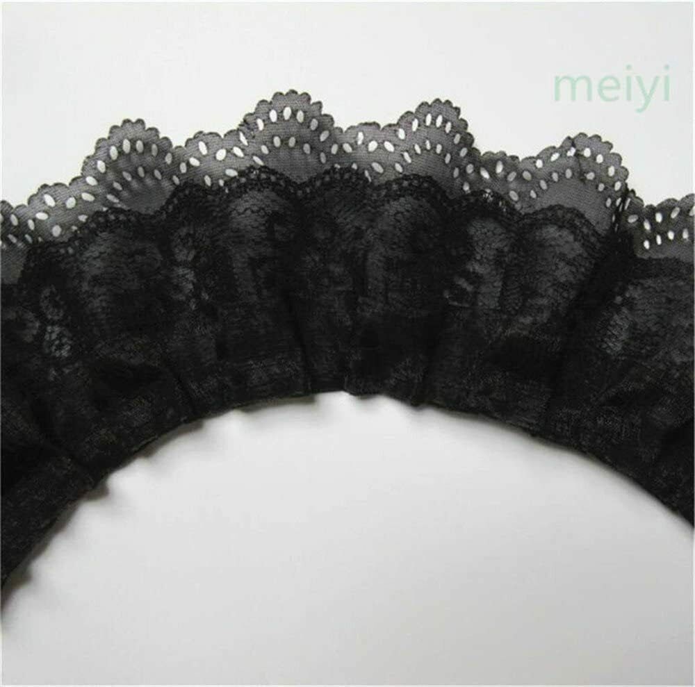 2 1/2 Inch Wide 3-layer Ruffled Lace Trim Gathered Select - Etsy