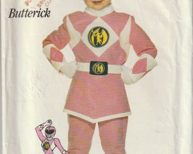 Childs Kimberly Pink Power Ranger Halloween Costume Sewing Pattern ...