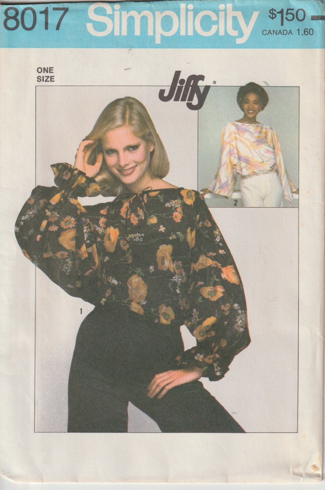 Vintage 70's Simplicity 8017 Misses' Jiffy Sew - Etsy