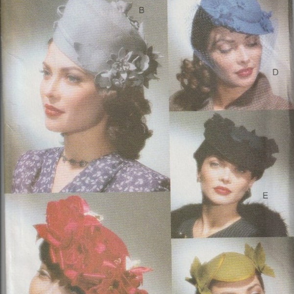 Vogue Hat Pattern - Etsy